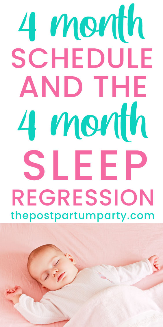 Babywise 4 Month Schedule - The Postpartum Party