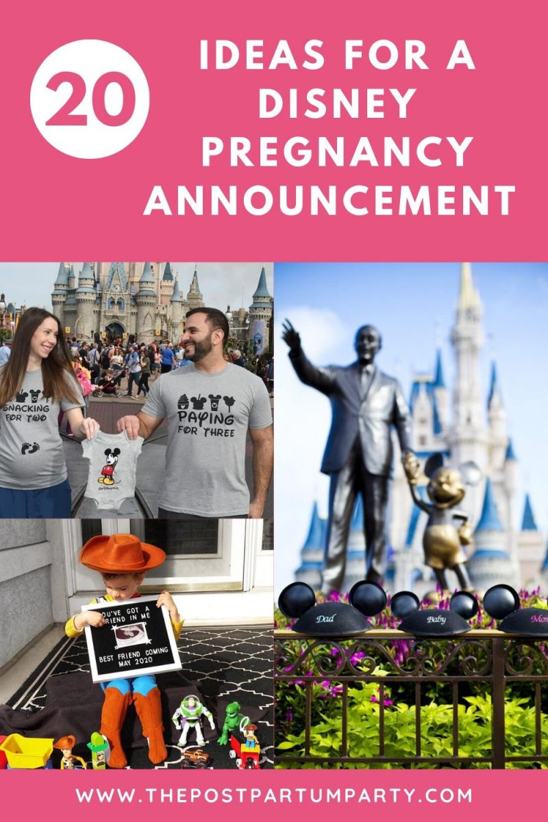 25 Magical Disney Pregnancy Announcements - The Postpartum Party