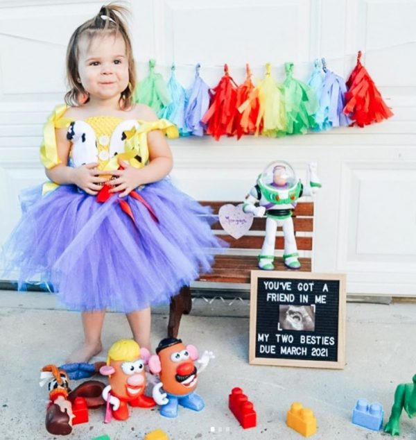 21 Cute Twin Pregnancy Announcements - The Postpartum Party