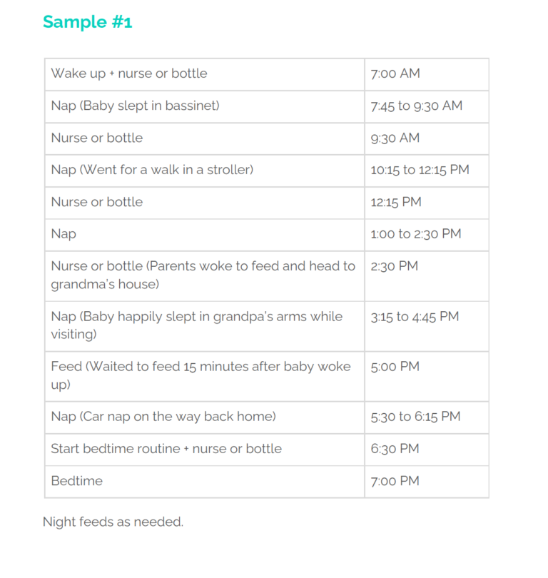 Babywise Newborn Schedule + When to Start A With Your Newborn