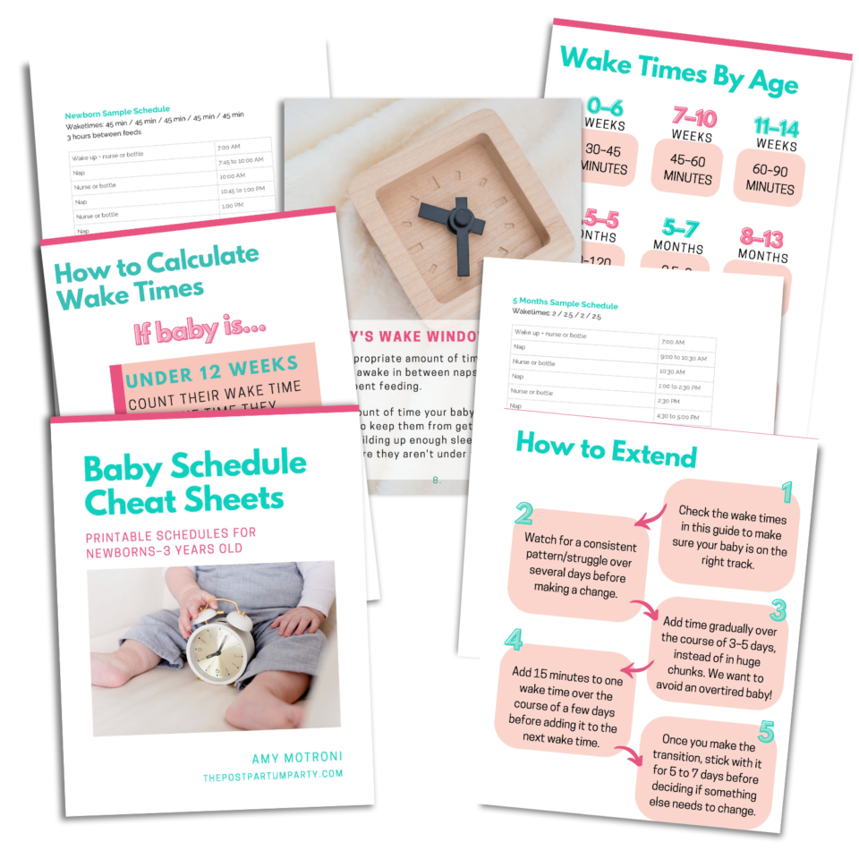 Babywise Schedules to Get You through the First Year