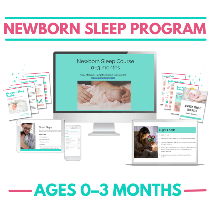Sample 1 Month Old Sleep Schedule for your Newborn