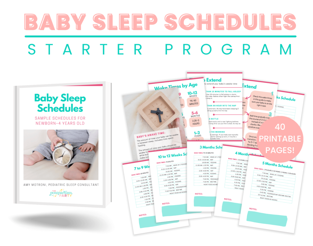 Sample 2-Month Old Printable Babywise Schedule - The Postpartum Party