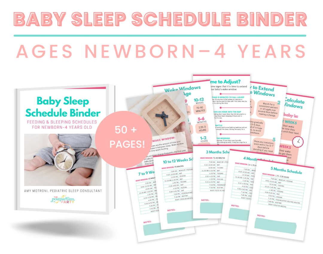 5-Month-Old Sleep Schedule (For Better Nights) - The Postpartum Party