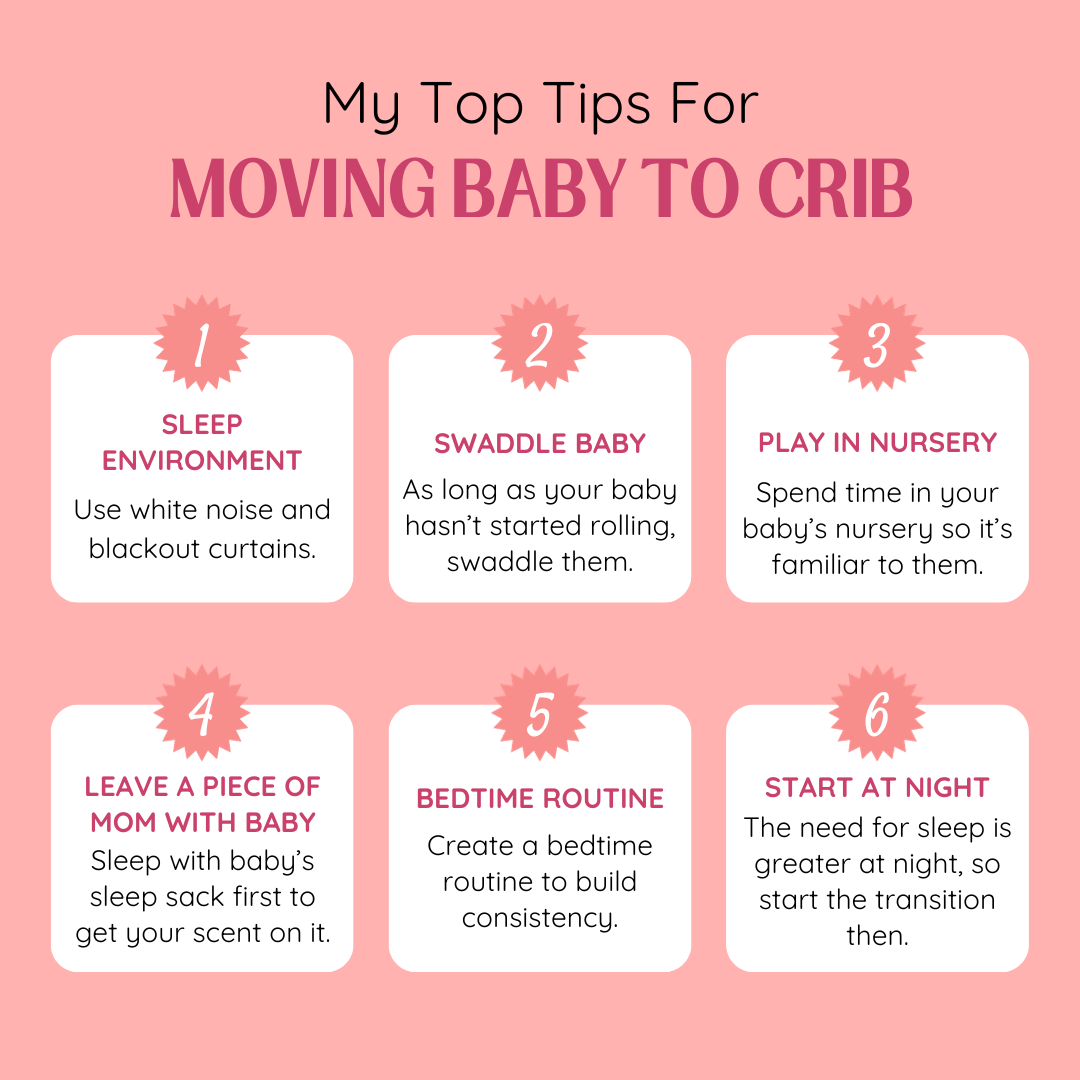 How to Transition Baby to Crib (10 Tips) - The Postpartum Party