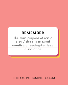 How to do Actually Follow Eat Play Sleep - The Postpartum Party