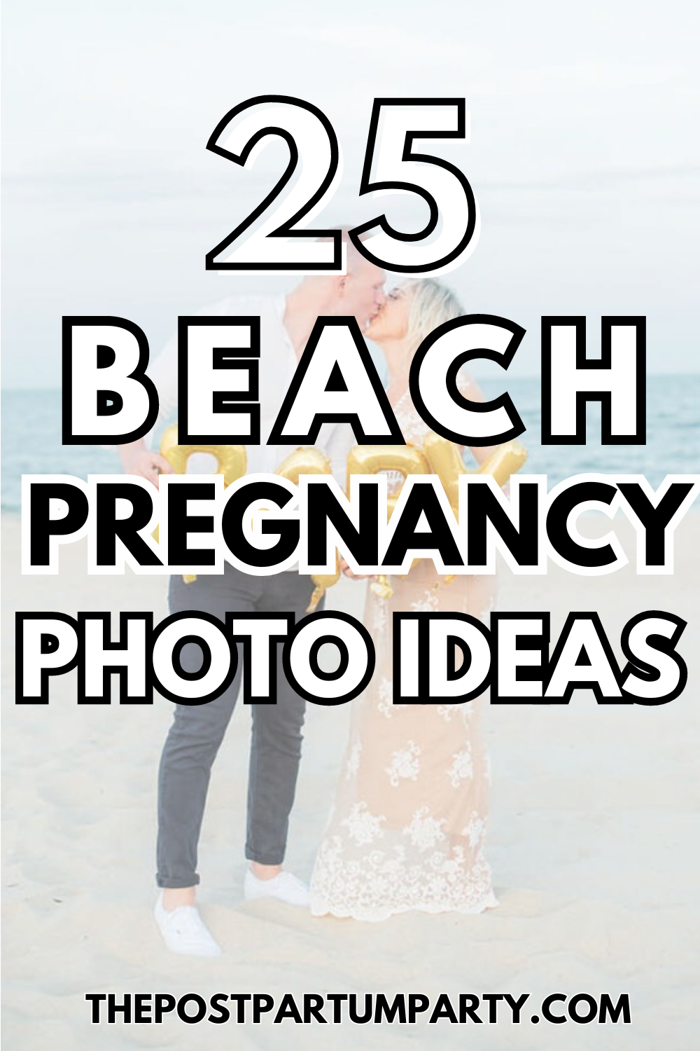 25 Stunning Beach Pregnancy Announcement Ideas - The Postpartum Party