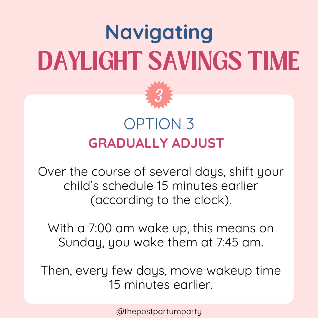 Spring Forward: Daylight Savings Baby Sleep - The Postpartum Party